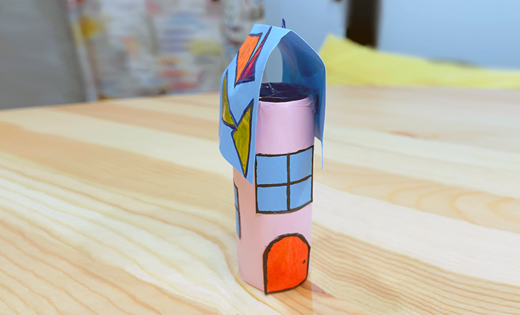 Paper Tower House Craft | IPC Shopping Centre