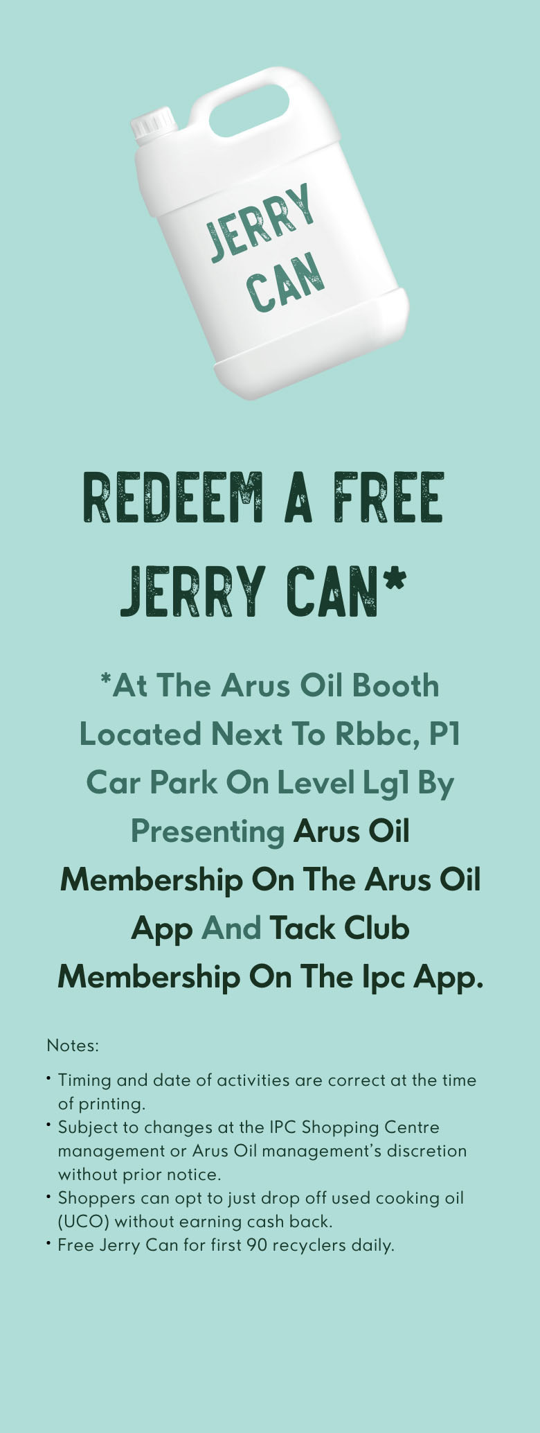 IPC Arus Oil | IPC Shopping Centre